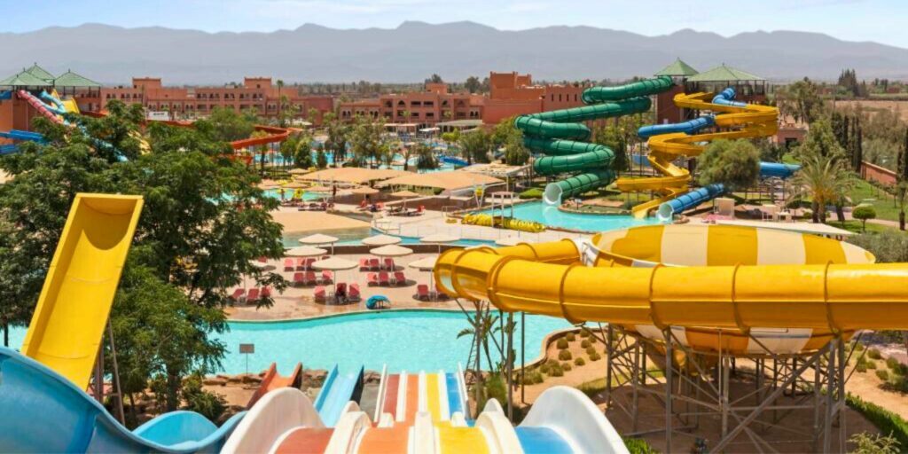 Le meilleur parc aquatique de Marrakech : 8 piscines & 17 toboggans